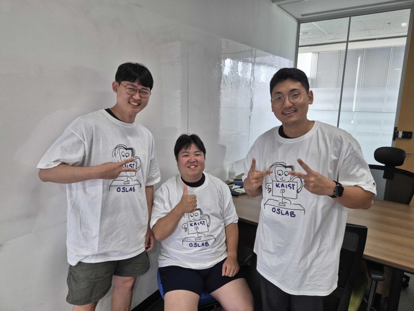 연구실 단체 티셔츠 맞춤 제작 - KAIST OS Lab